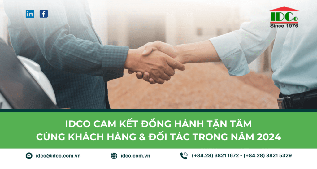 IDCo Cam Kết Đồng Hành Tận Tâm Cùng Khách Hàng & Đối Tác Trong Năm 2024 ...